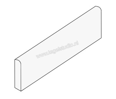 Sant Agostino Logico Cement Plint 7.3x90cm CSABLCEM90 R10 B